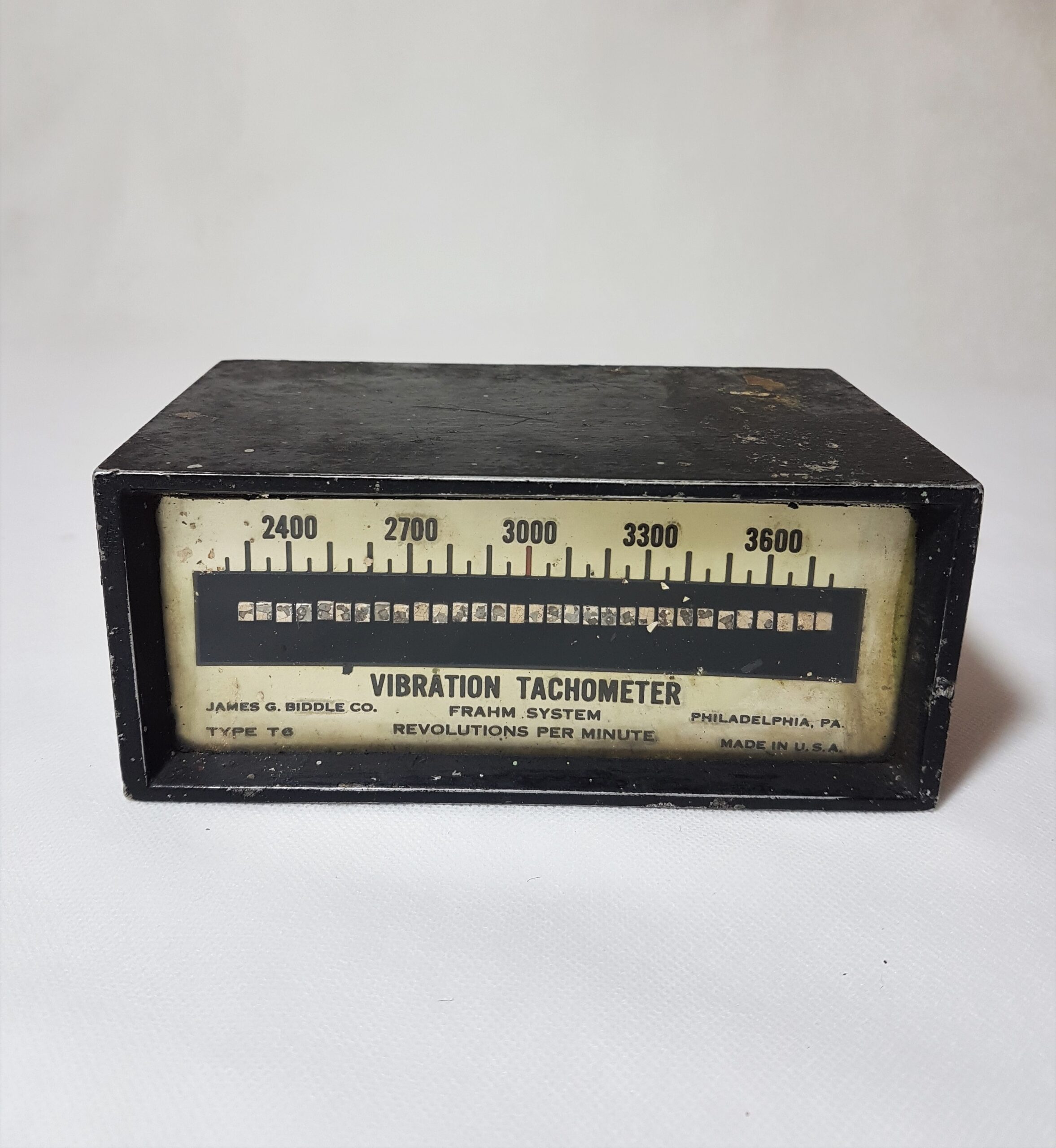 Frequencímetro (Vibration Tachometer) – Acervo on-line do Espaço Força ...