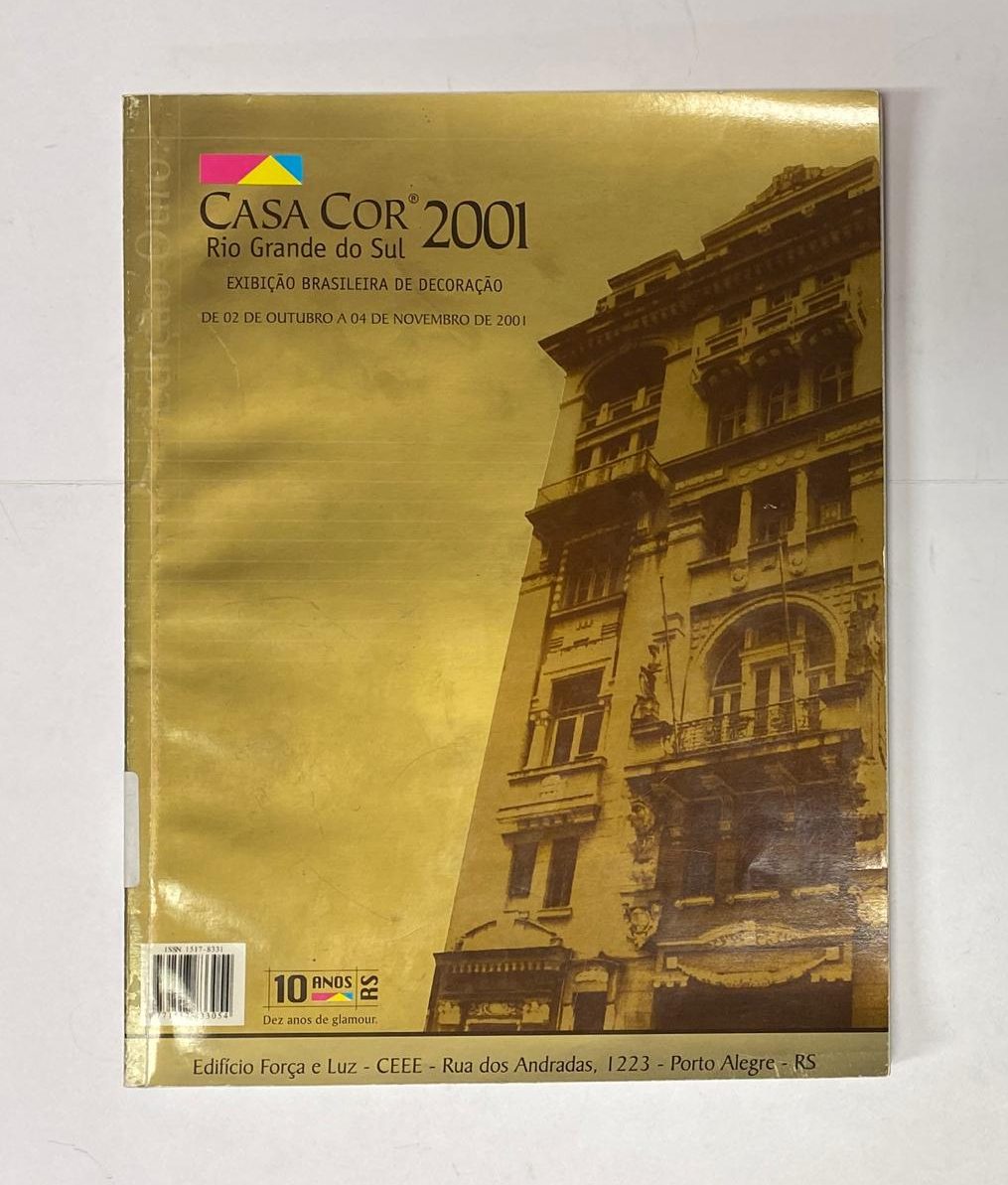 Catálogo Casa Cor RS 2001 – Edição ouro – Acervo on-line do Espaço ...